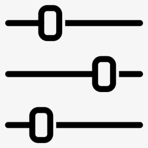 This Logo Is Three Horizontal Lines Spaced Evenly From - Réglages Png ...