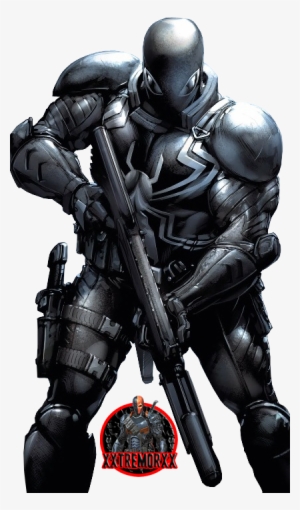 Agent Venom Marvel Comics - Eddie Brock Venom Soldier PNG Image ...