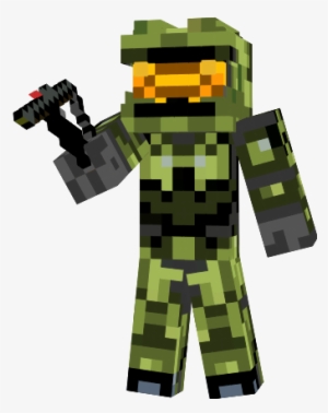 Halo 4 Master Chief Minecraft Skin