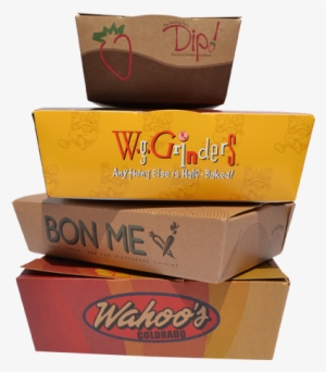 Custom Printed Take Out Boxes - Food To Go Box PNG Image | Transparent ...