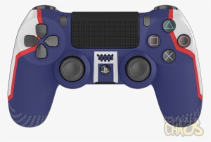 Authentic Sony Quality - Ps4 Controller Blue Camouflage PNG Image ...