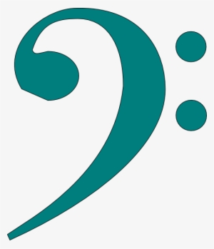 Bass Clef Clipart Colorful PNG Image | Transparent PNG Free Download on ...