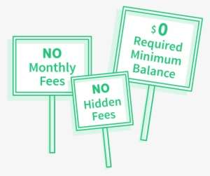 No Fee Banking - No Bank Fees PNG Image | Transparent PNG Free Download ...