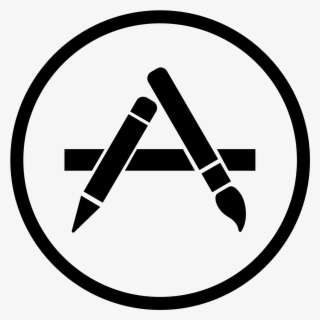 Apple App Store Icon Free Png And Svg Download - Sign In With Apple Id ...