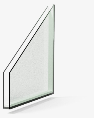 Dual-pane Loe Glass Option For Replacement Pvc Windows - Triangle PNG ...