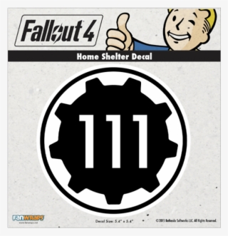 Fallout 4 Decal Home Shelter - Fallout 3 PNG Image | Transparent PNG ...