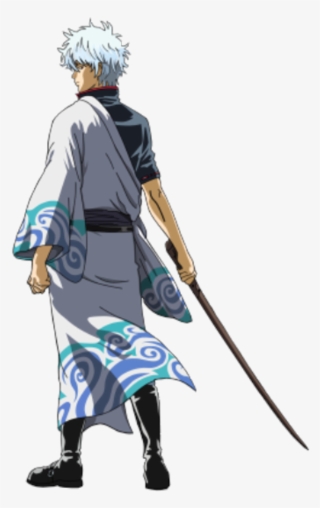 Gintama Png - Gin Tama Wall Scroll - Gintoki PNG Image | Transparent ...