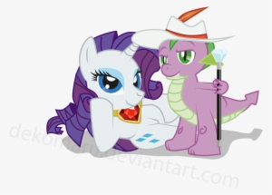 Rarity Spike Pony Mammal Vertebrate Fictional Character - Pimp Hat ...