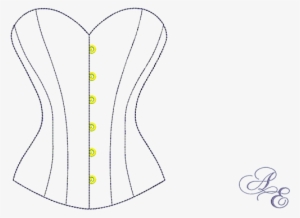 Outline Overbust Corset - Art PNG Image | Transparent PNG Free Download ...