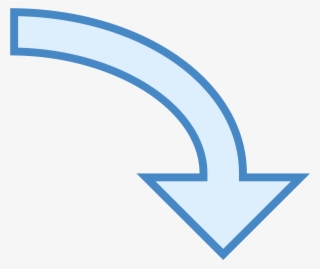 This Is An Image Of A Block Style Arrow - Arrow PNG Image | Transparent ...