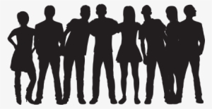 Groupshot - People Linking Arms PNG Image | Transparent PNG Free ...