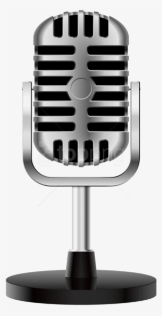 Vintage Microphone Clip Art Image - Old School Microphone Front PNG ...