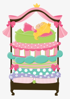 The Princess And The Pea Clip Art - Example Of Invitation Card Birthday ...