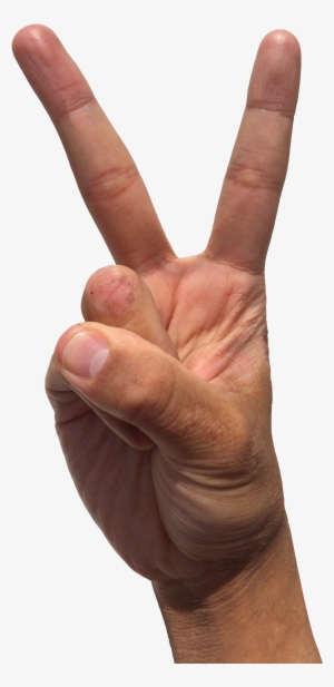 2 Finger Png Graphic Royalty Free - Peace Hand 2 Finger Png PNG Image ...