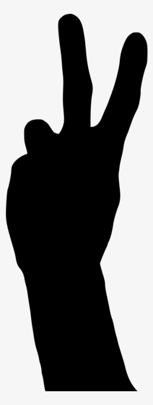 Medium Image - Big Peace Hand Sign PNG Image | Transparent PNG Free ...