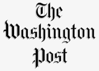2 Wash Po - Washington Post Logo Black Png PNG Image | Transparent PNG ...