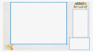 Overlay For Streaming The Bottom Screen - Pokémon Art Academy PNG Image ...