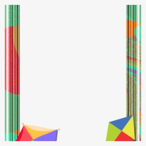 Yellow Kite Clipart Border