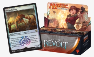 Magic The Gathering - Aether Revolt Booster Box PNG Image | Transparent ...