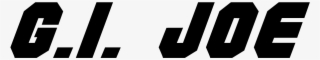 Gi Joe Font - Gi Joe Logo Font PNG Image | Transparent PNG Free ...