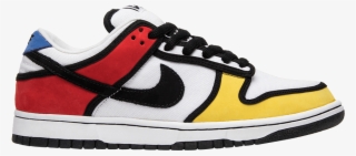 Nike Dunk Sb Low Piet Mondrian PNG Image | Transparent PNG Free ...