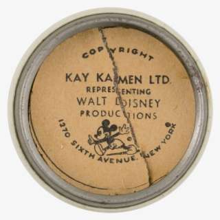 Walt Disney's Dumbo Button Back Entertainment Button - Eye Shadow PNG ...