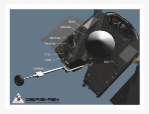 Spacecraft Instrument Image - Osiris Rex Spacecraft PNG Image ...