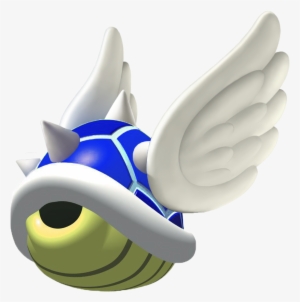 Blue Shell 64 - Mario Kart 8 Deluxe Blue Shell PNG Image | Transparent ...
