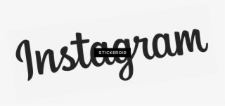 Instagram Icon - Instagram Png White Writing PNG Image | Transparent ...