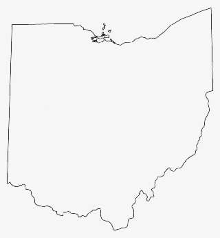 Shape Outline Clipart - Transparent Ohio Outline PNG Image ...