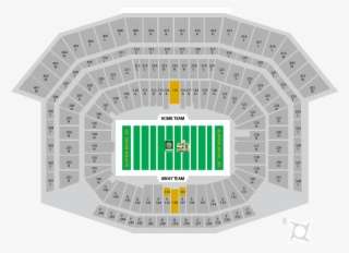 Super Bowl 50 Seating Chart Gold - Soccer-specific Stadium PNG Image ...