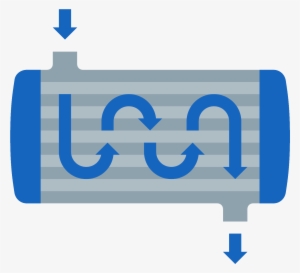 Shell And Tube Heat Exchanger Cones Download - Heat Exchanger Icon PNG ...