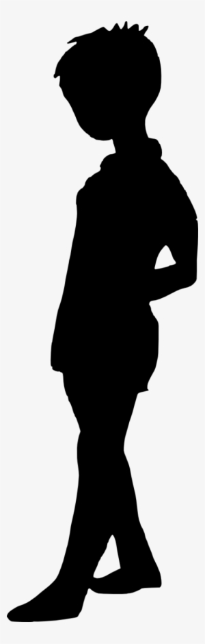 Free Download - Boy Silhouette No Background PNG Image | Transparent ...