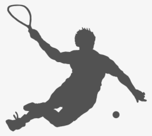 Alison Blanton - - Racquetball Player Silhouette PNG Image ...