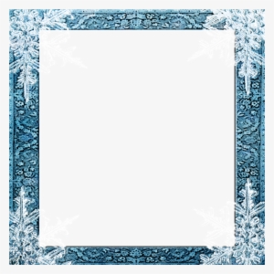 Frozen Frame By Spidergypsy-d4hc8ck 830 Kb - Frozen Borders Png PNG ...
