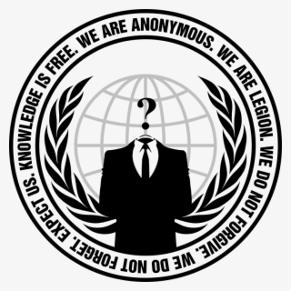Anonymous Logo With Slogan Transparent By Anondesign-d6rv2qa ...