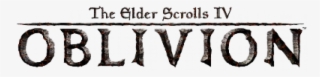 Other Graphic - Elder Scrolls Oblivion Title PNG Image | Transparent ...