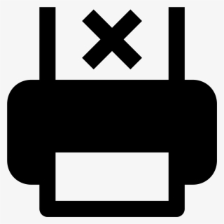 Printer Out Of Paper Icon - Printer Error Icon PNG Image | Transparent ...