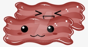 Happy Bacon By Coyodesign On Deviantart - Cartoon Bacon PNG Image ...