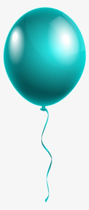 Single Modern Blue Balloon Png Clipart Image - Blue Balloon Png PNG ...