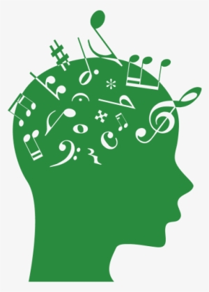 Brain Music Green Png 500px - Music And Brain PNG Image | Transparent ...