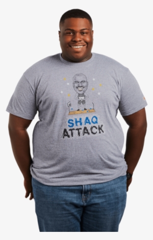 Shaq Attack Shaquille O'neal Nba All-star Basketball - Active Shirt PNG ...