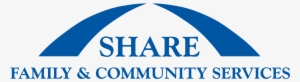 Share Logo Blue Png Clear - Share Family And Community Services PNG ...