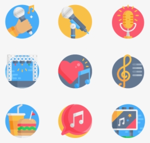 Music Festival 40 Icons - Logistic Icons PNG Image | Transparent PNG ...