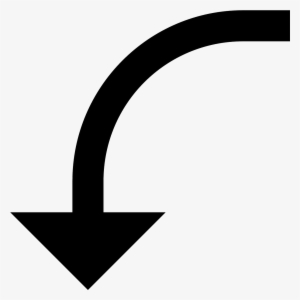 This Icon Looks Like A Large Arrow, Pointing Downward - Icon PNG Image ...