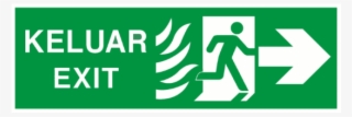 Fire Exit - Emergency Fire Exit Only Sign PNG Image | Transparent PNG ...