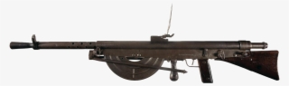 French Chauchat Machine Rifle Csrg - Ww1 French Chauchat PNG Image ...