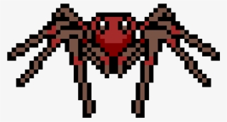 Tarantula - Spider Pixel Art PNG Image | Transparent PNG Free Download ...