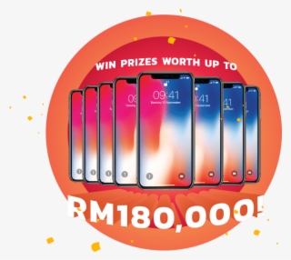 Lucky Draw Prizes - Apple Iphone X - Space Grey PNG Image | Transparent ...