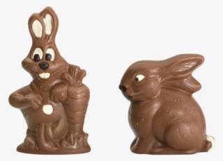 Painted Milk Chocolate Rabbit Assortment 150g - Milk PNG Image ...